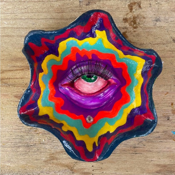 Art | Evil Eye Tray | Poshmark